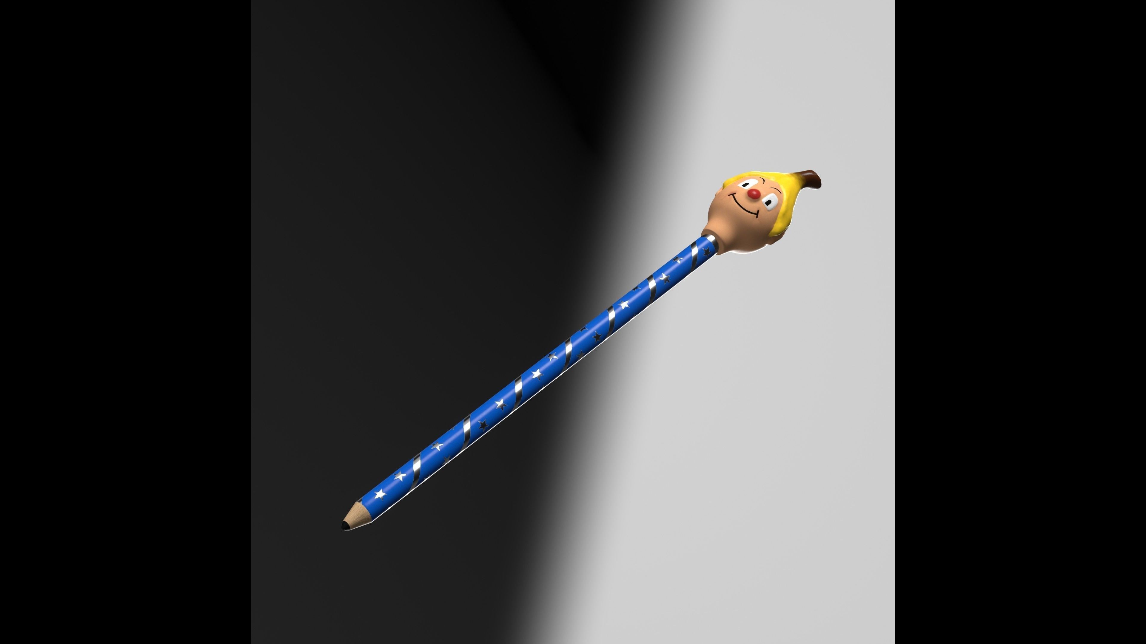 3D model Toy Pencil VR / AR / low-poly | CGTrader