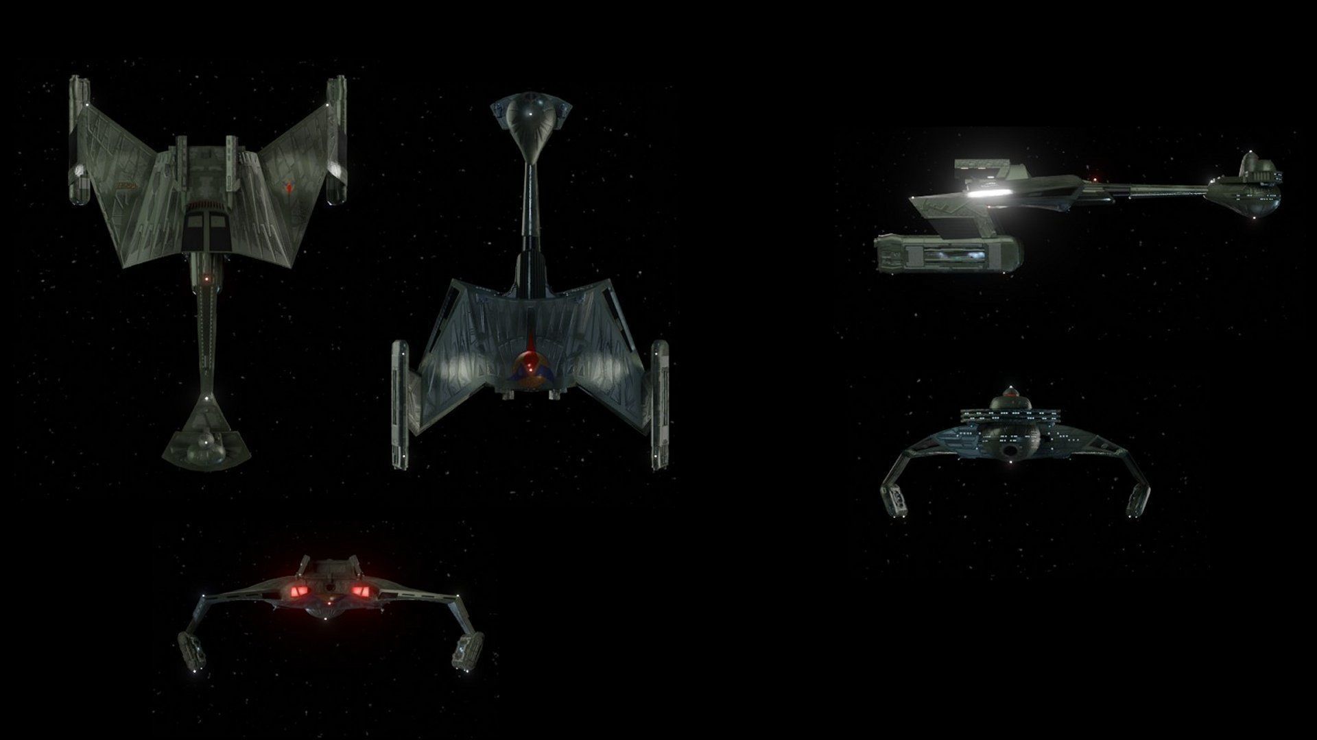 3D model Kling K-Tinga Battlecruiser from Star Trek VR / AR / low-poly ...