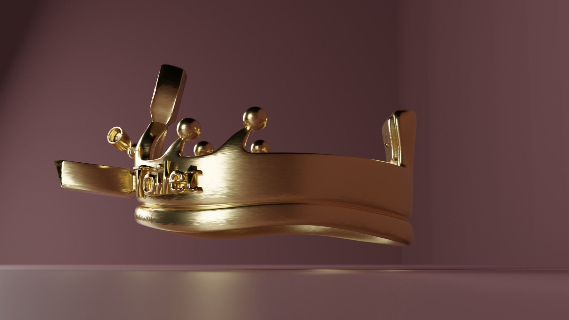 Skibidi Toilet Crown 3D model 3D printable | CGTrader