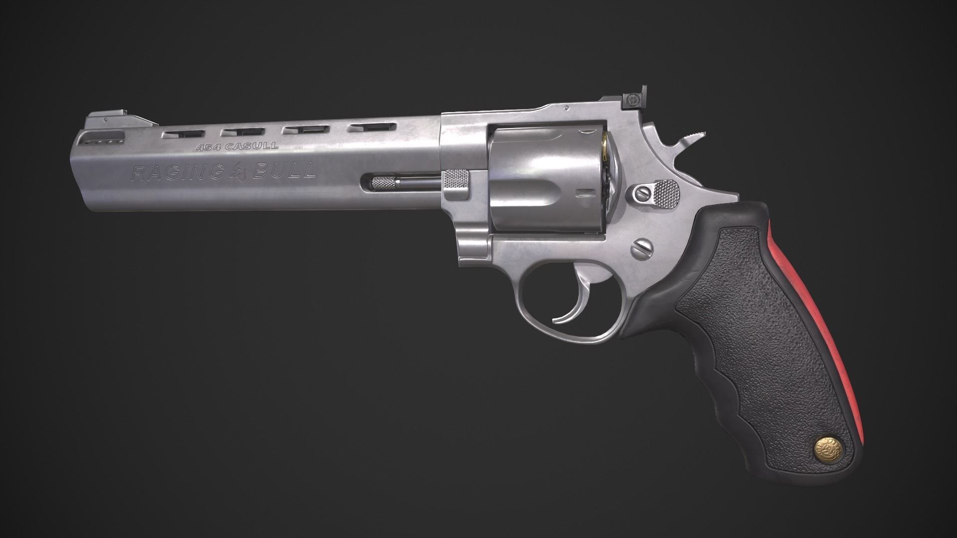 3D model Taurus 454 Raging Bull VR / AR / low-poly | CGTrader