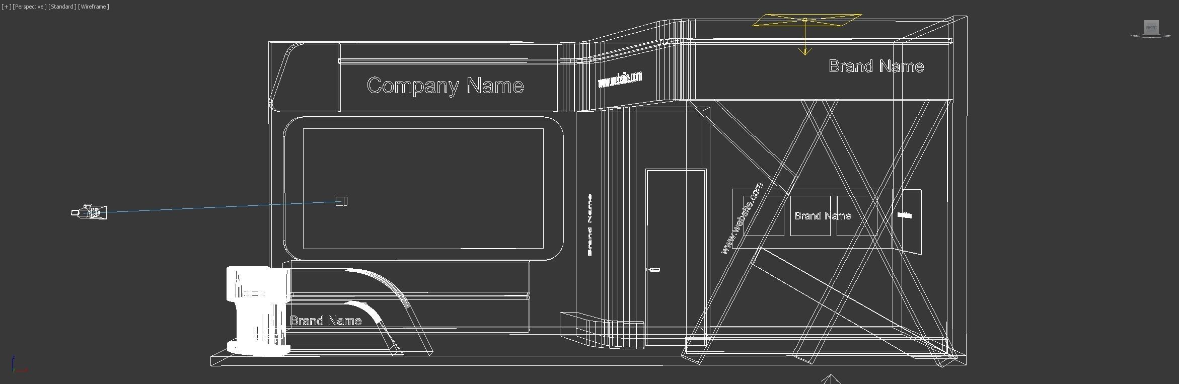 3D model Exhibition VR / AR / low-poly | CGTrader