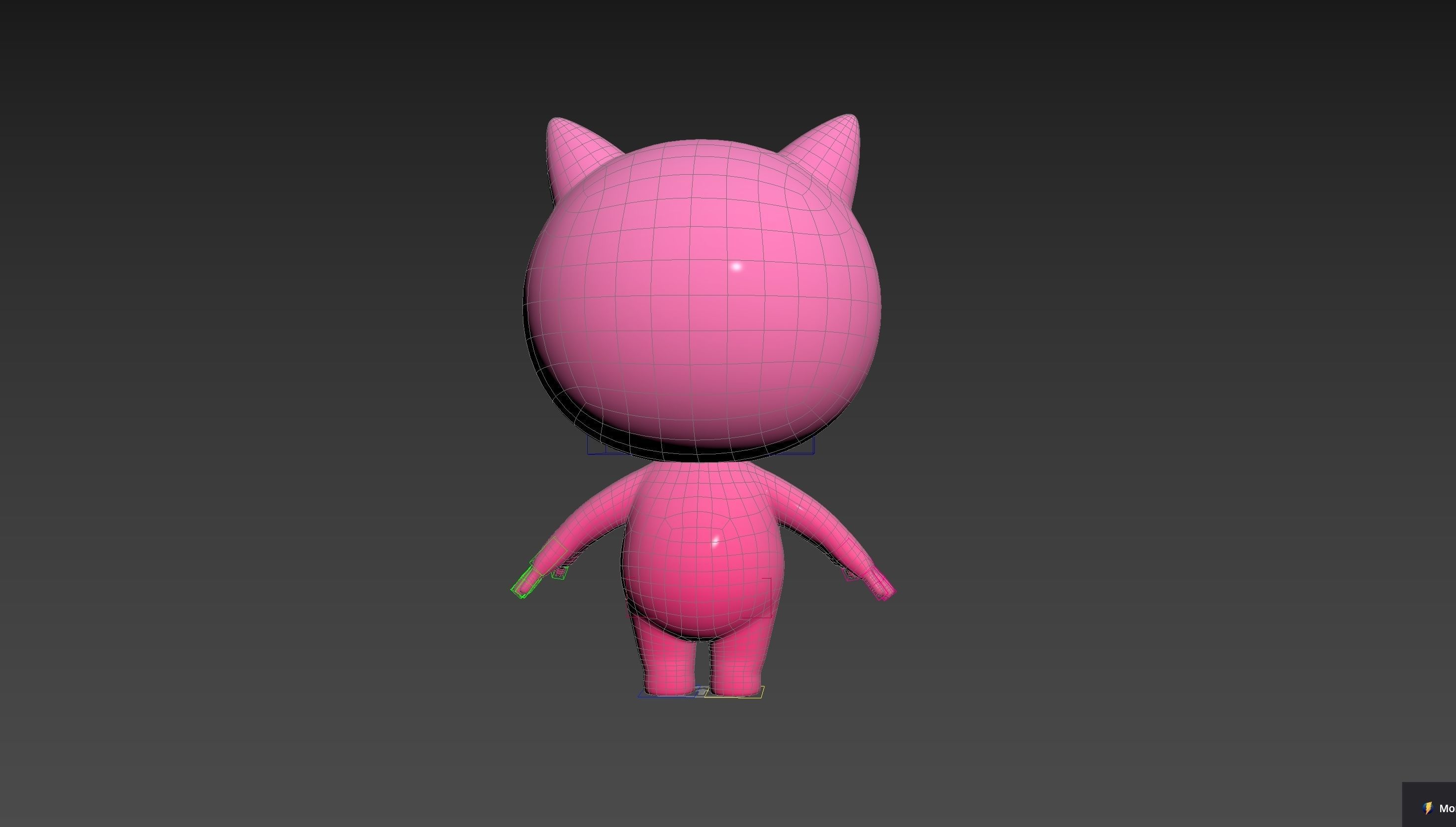 Character260 Rigged Mascot 3D model rigged | CGTrader
