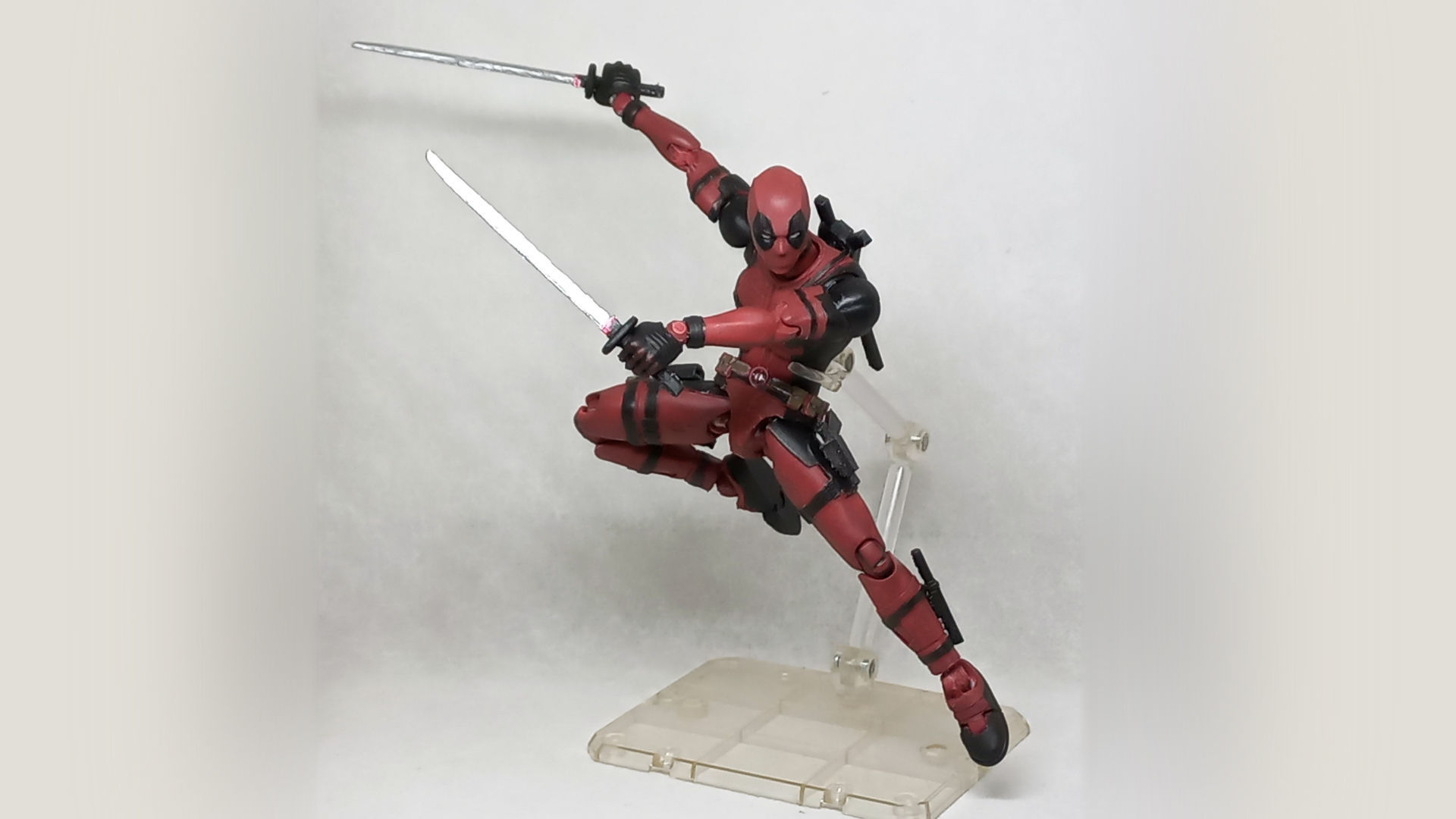 Deadpool articulated action figure 3D model 3D printable | CGTrader