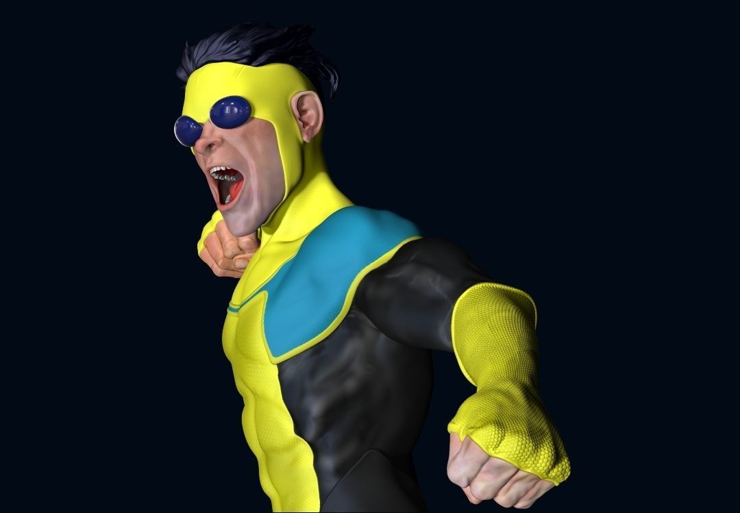 Invincible 3D model 3D printable | CGTrader