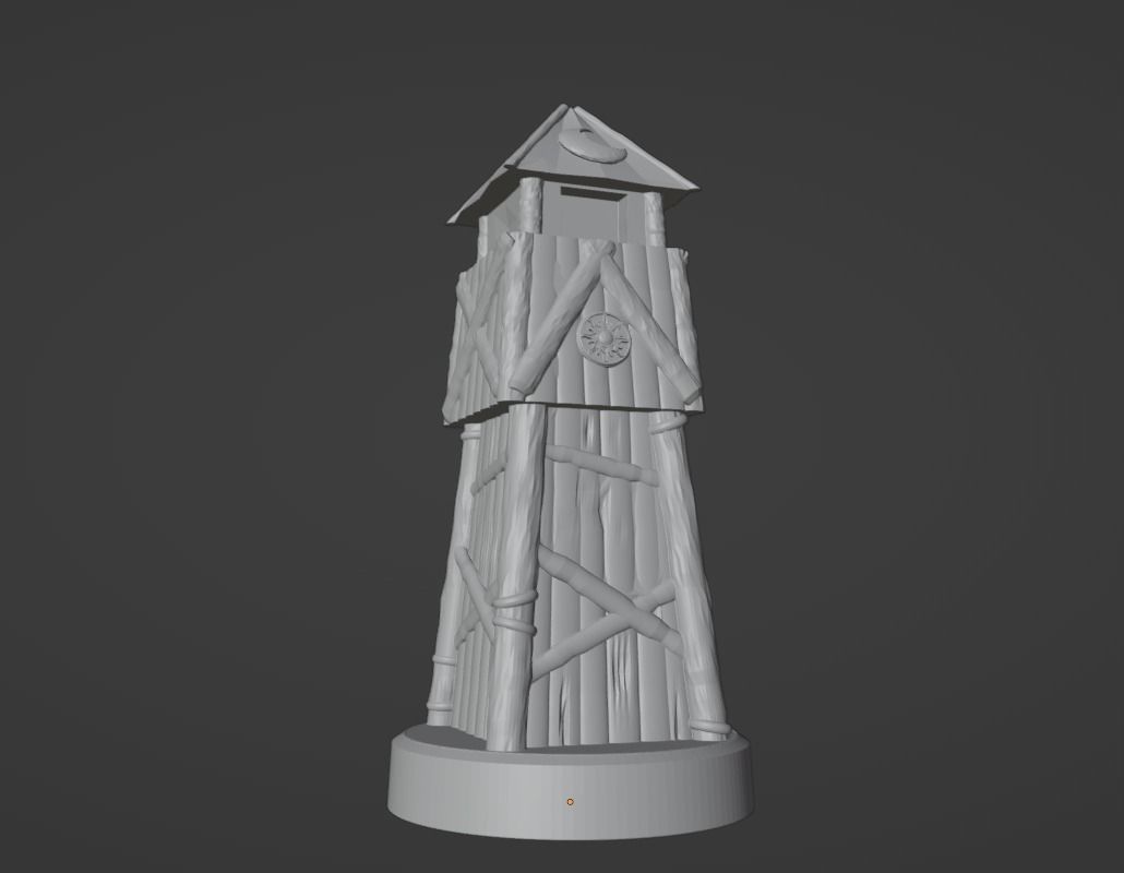 3D Model Fantasy Tower 3D model 3D printable | CGTrader