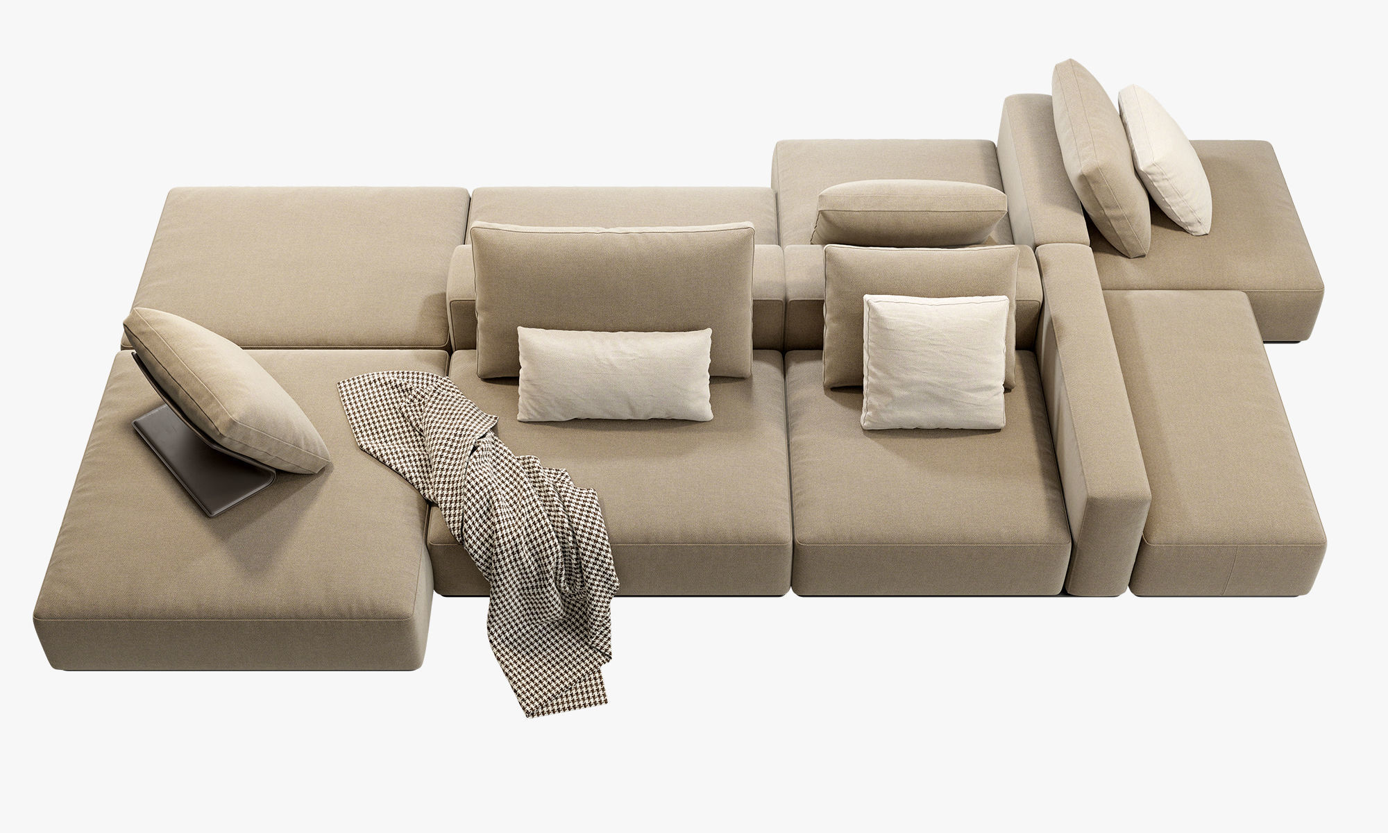 Poliform Westside Sofa set 1 3D model | CGTrader
