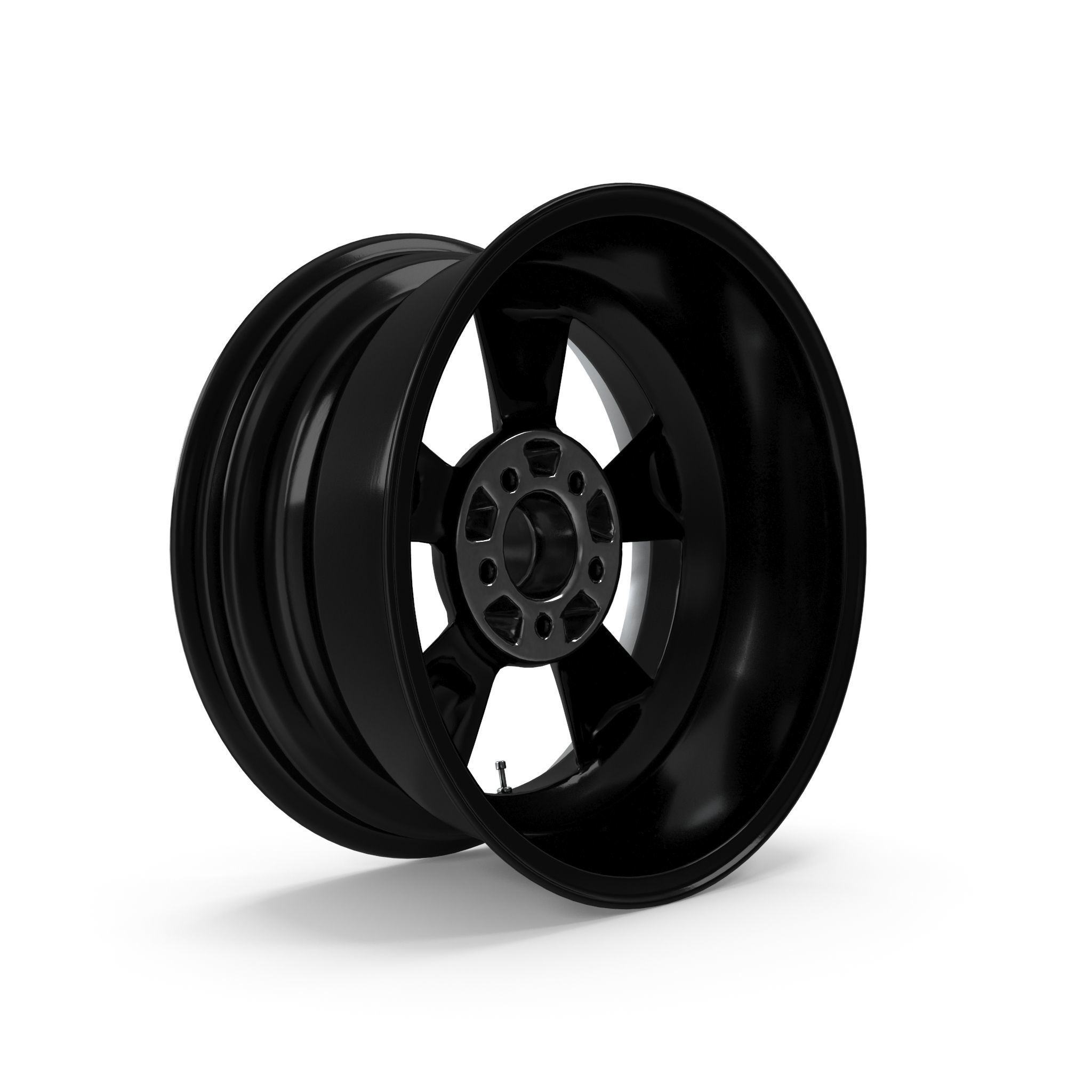 US Mags Standard Wheel Gloss Black 3D model | CGTrader