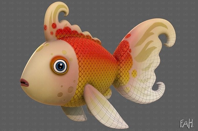 3D model Fish V11 VR / AR / low-poly | CGTrader