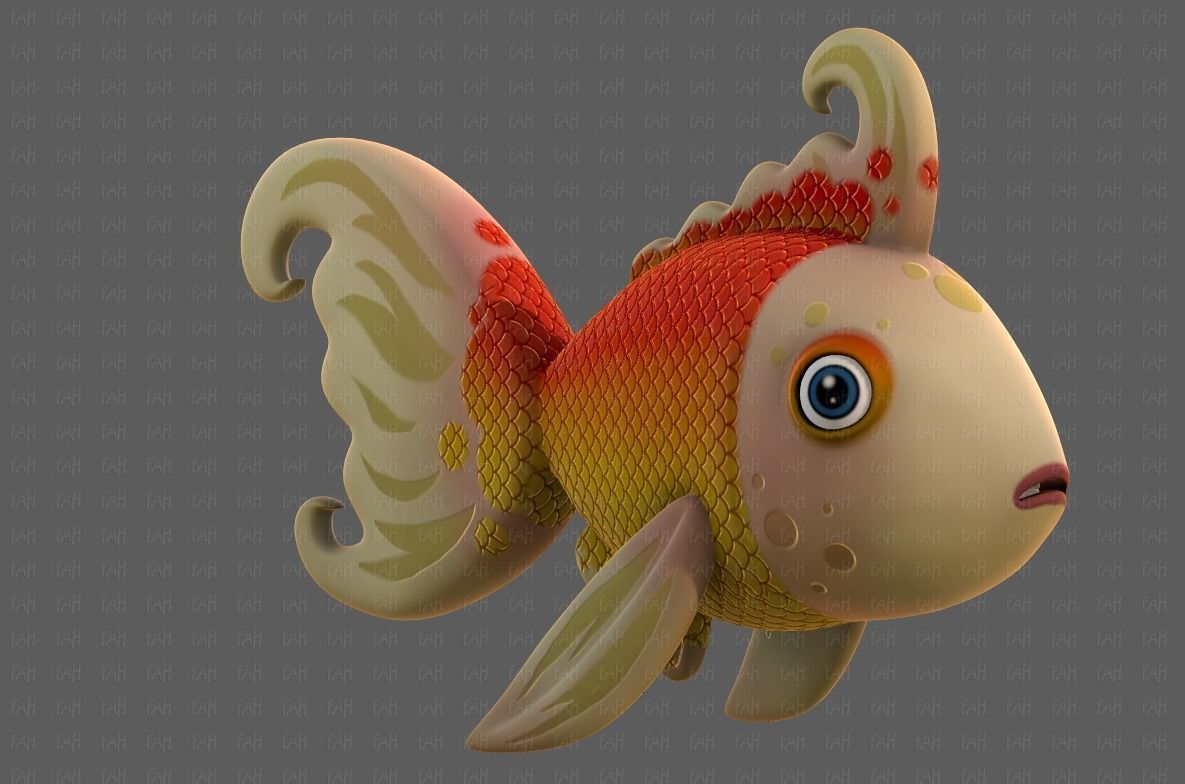 3D model Fish V11 VR / AR / low-poly | CGTrader