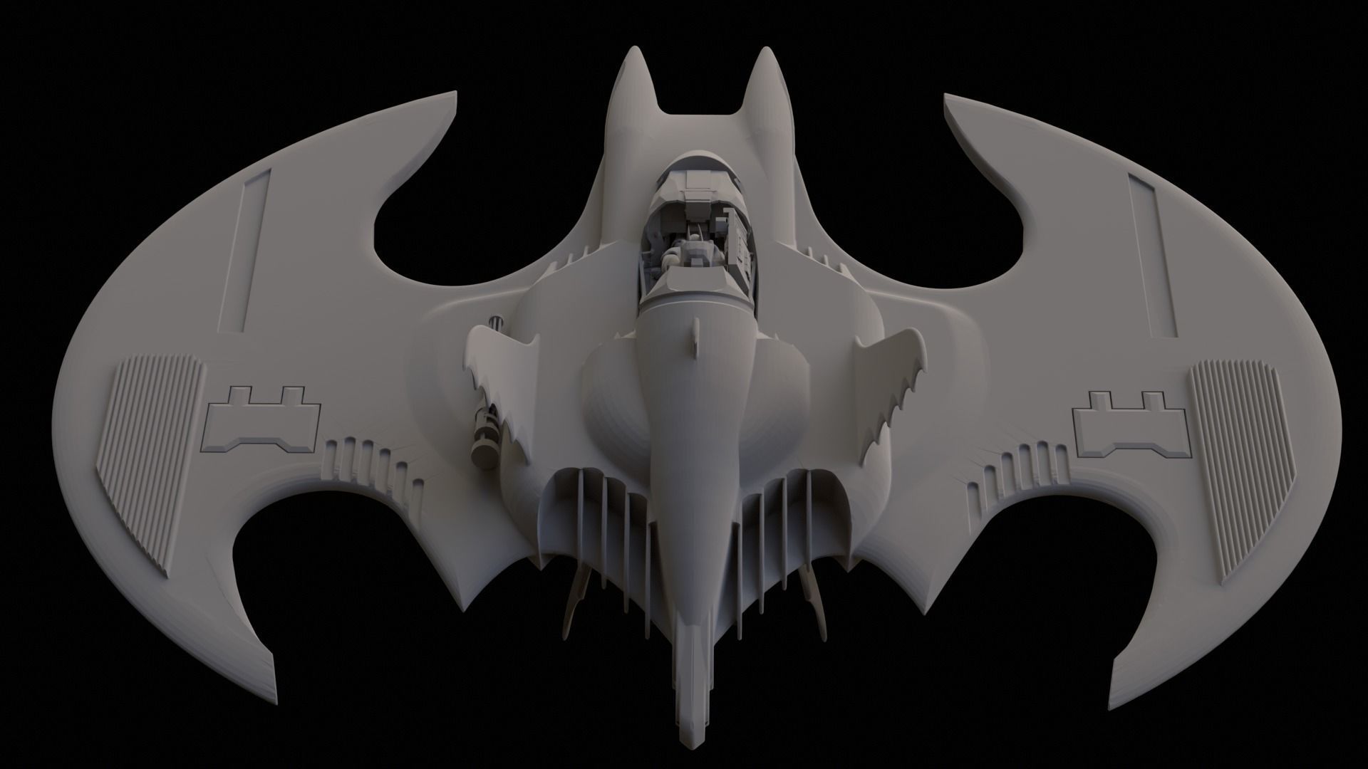 Batwing 1989 Printable 3D model 3D printable | CGTrader