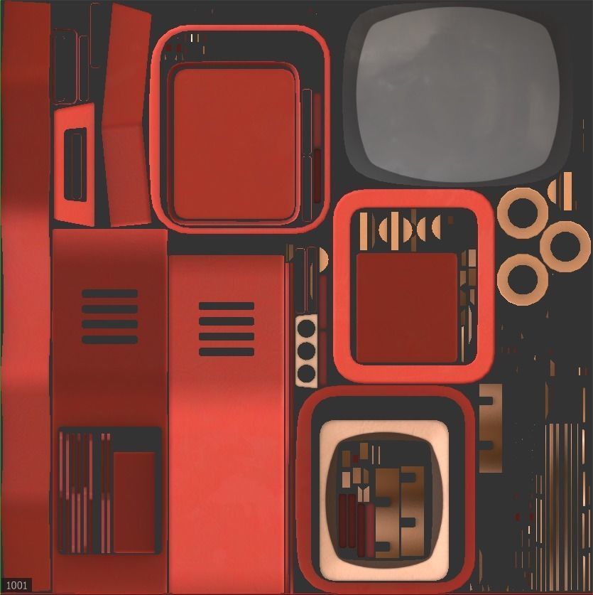 3D model Basic Cartoony TV VR / AR / low-poly | CGTrader