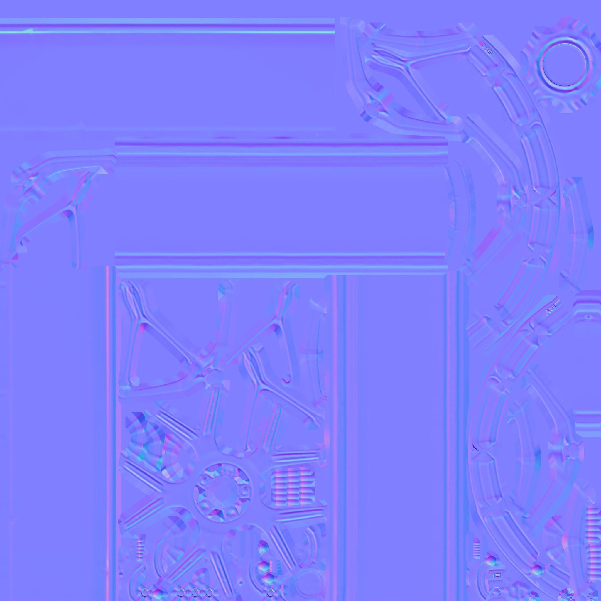 Carroll Shelby Wheel Company CS3 Wheel Gloss Gunmetal Mustang 3D model ...