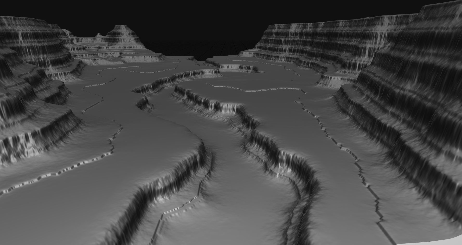 TERRAIN CANYON 06 4K 3D model | CGTrader