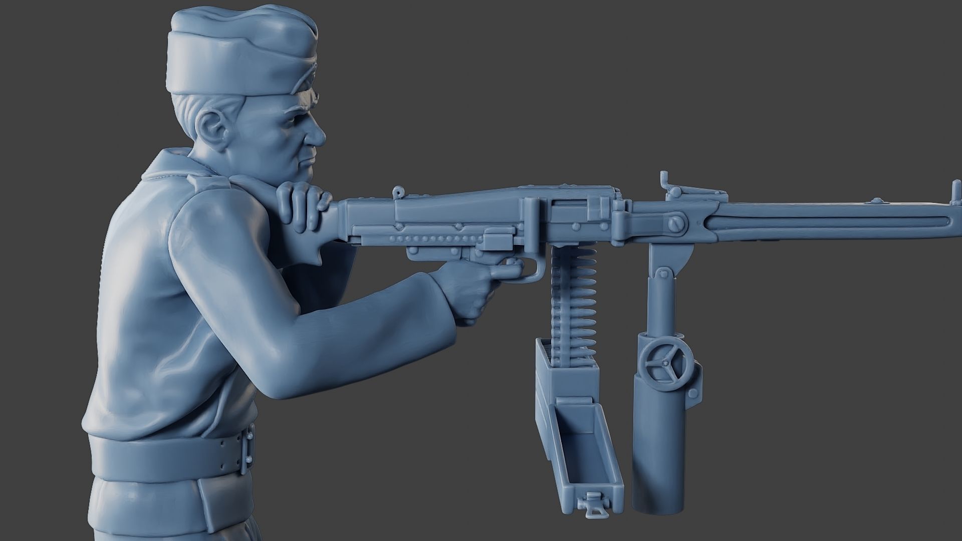 German Tank Crew unit ww2 GTC2 001 3D model 3D printable | CGTrader