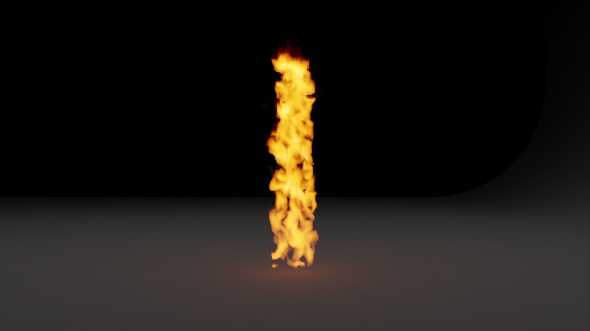 Burning boards vdb 3D model animated | CGTrader