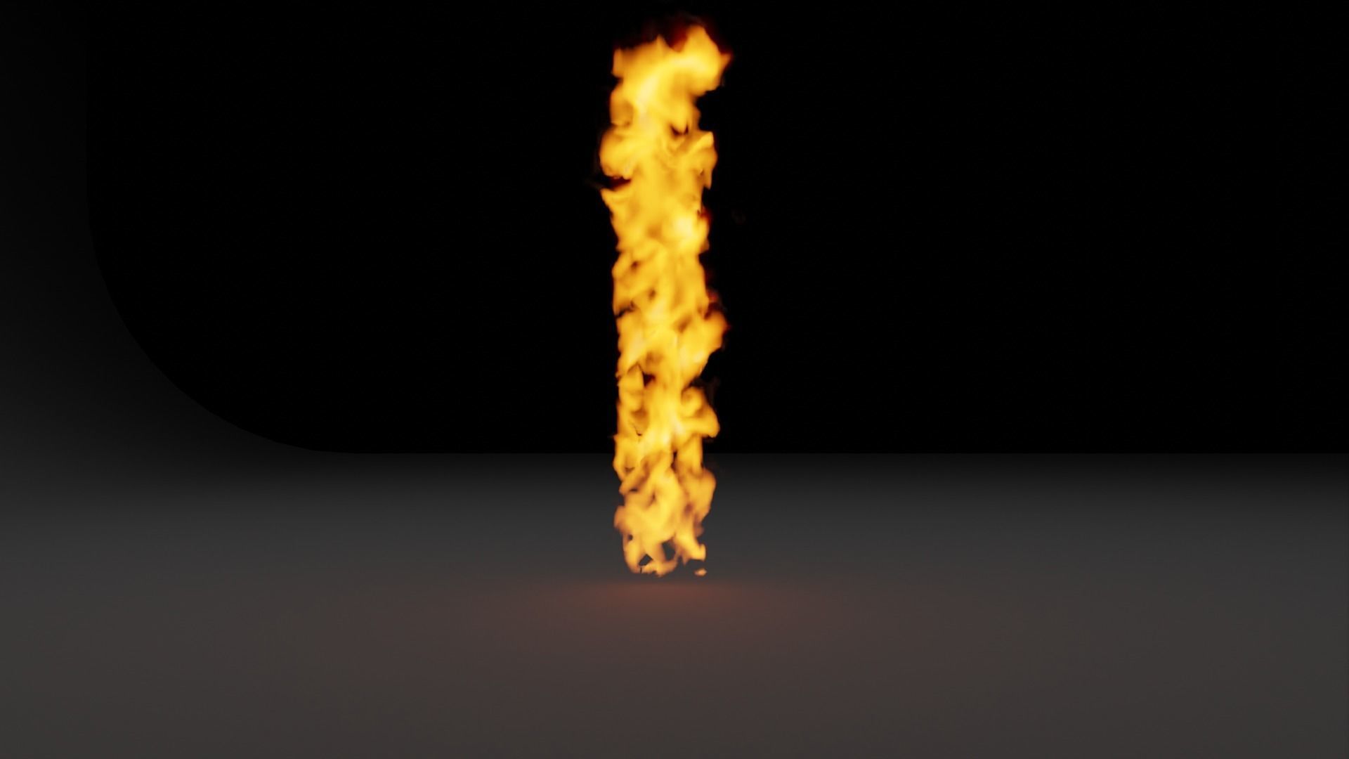 Burning boards vdb 3D model animated | CGTrader