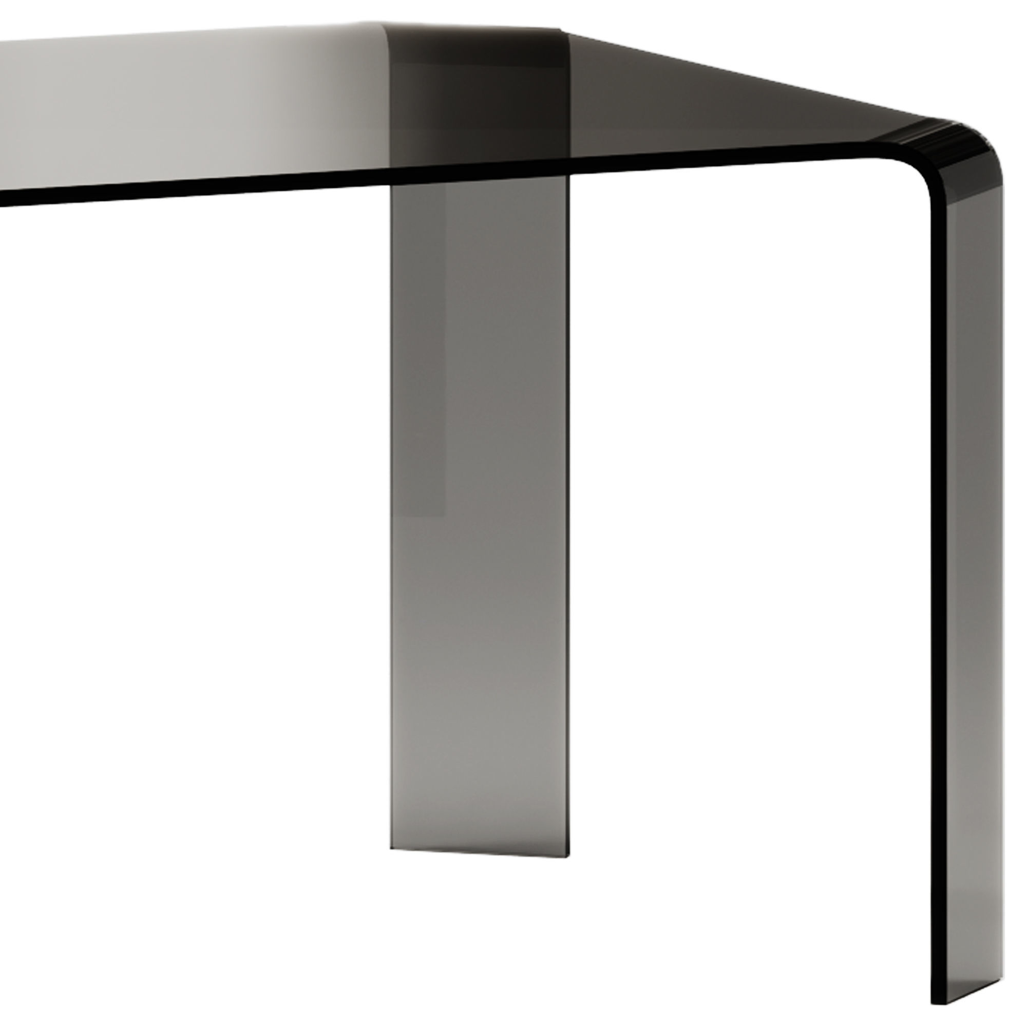 Fiam Italia RAGNO Rectangular glass table 3D model | CGTrader