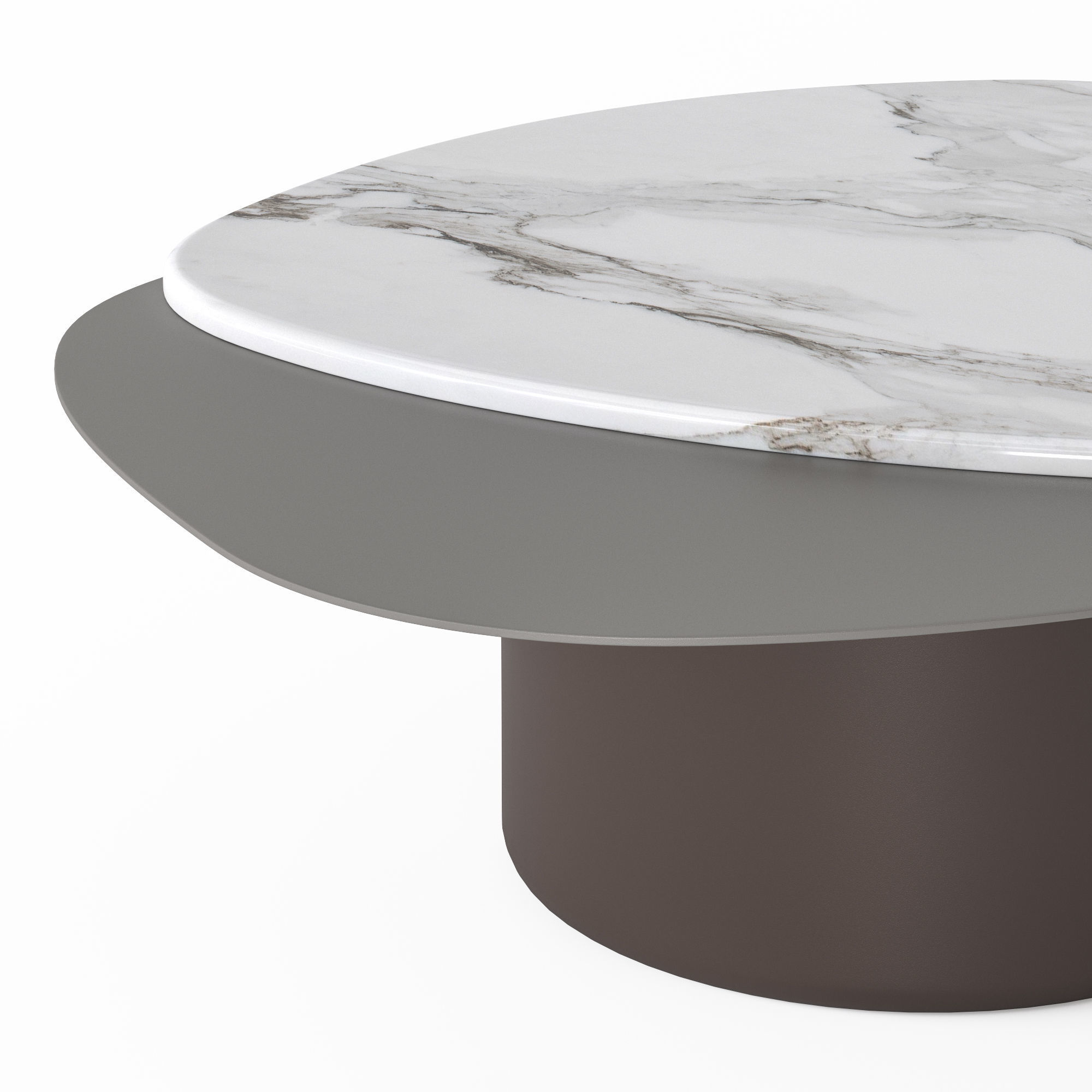 Natuzzi Splash coffee tables 3D model | CGTrader