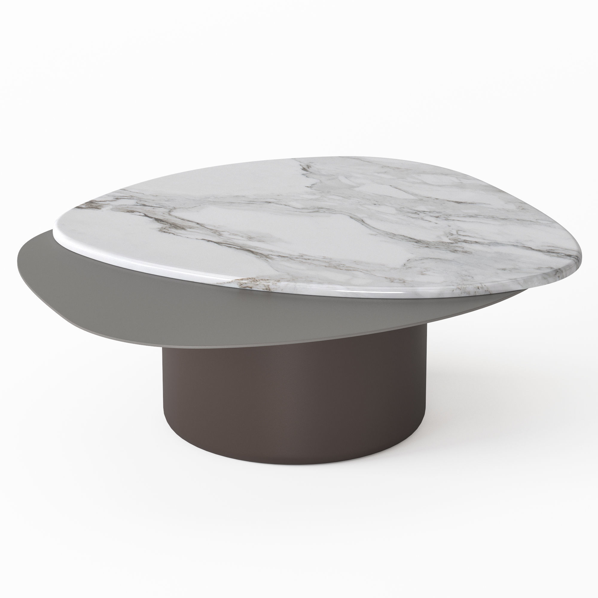 Natuzzi Splash coffee tables 3D model | CGTrader