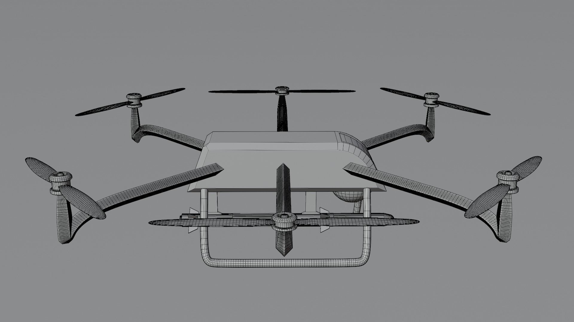 Military drone 3D model 3D model | CGTrader