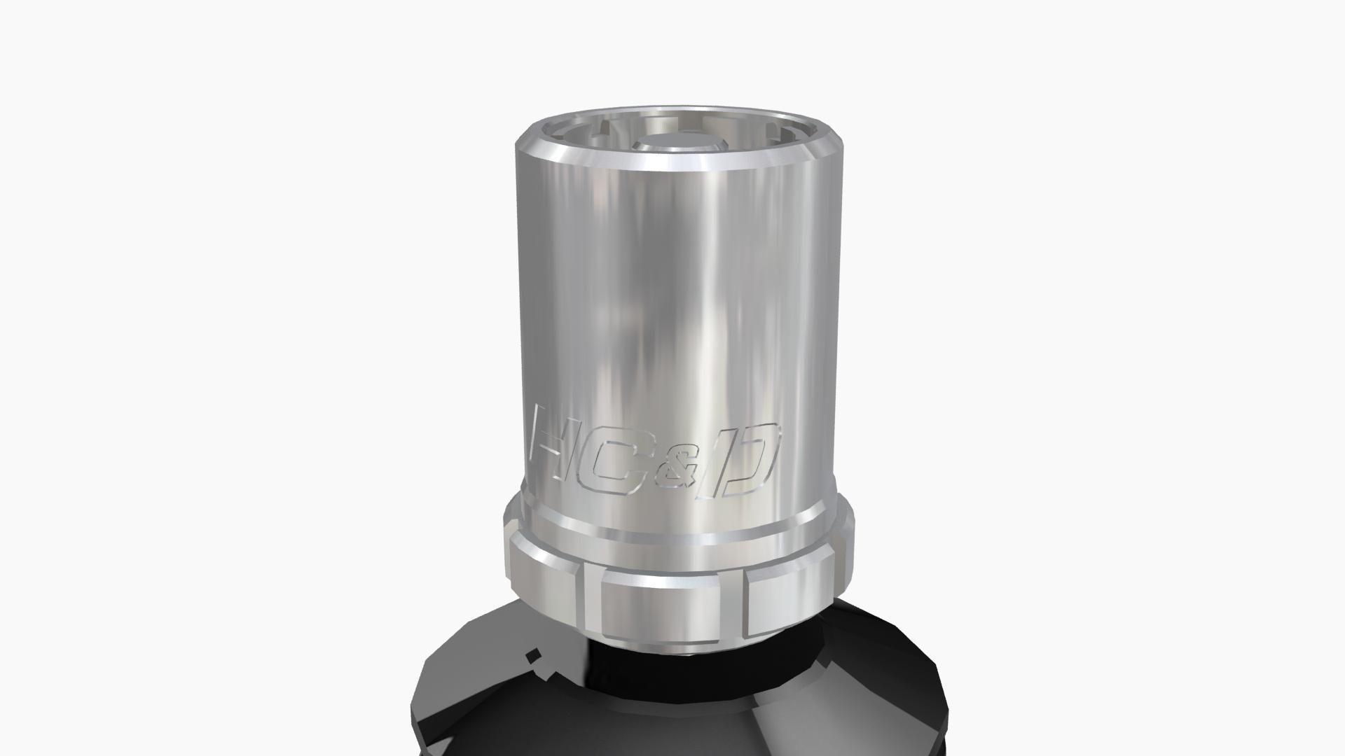 3D model Penske coilovers with HCD strut cup VR / AR / low-poly | CGTrader