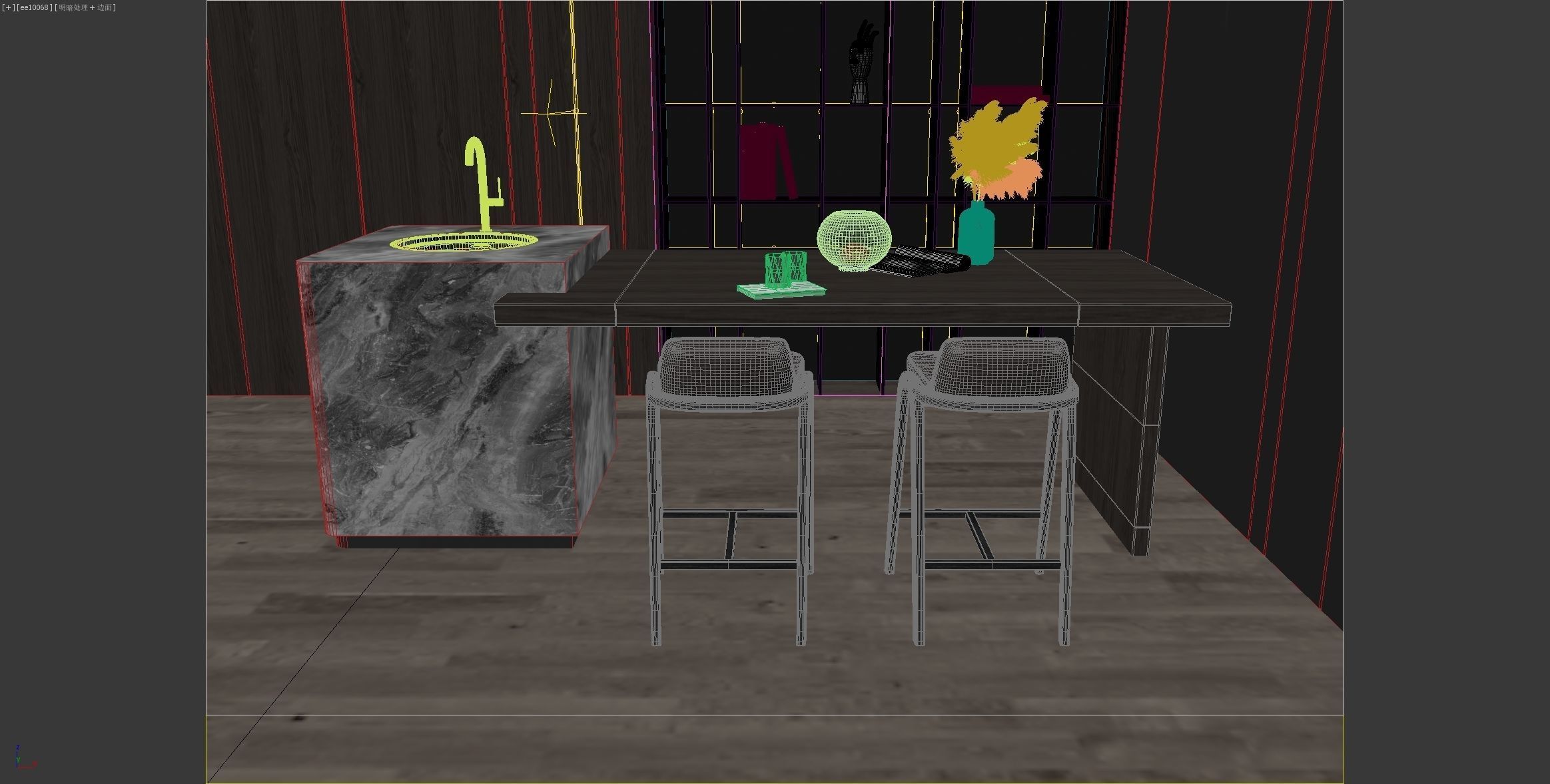 Luxury Designed Bar table 3D model | CGTrader