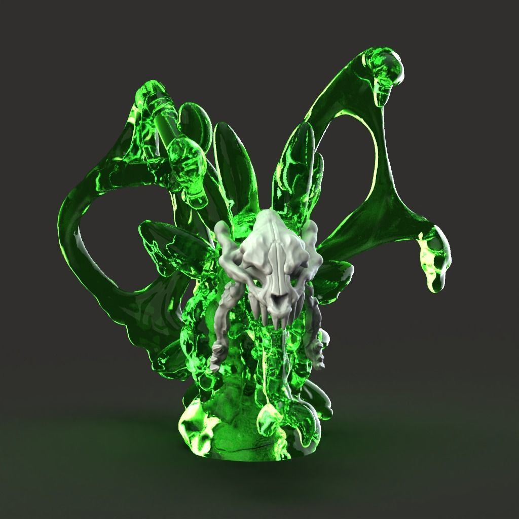 Slime Displacer - 3D Printable TTRPG - PRESUPPORTED - 32mm Scale 3D ...