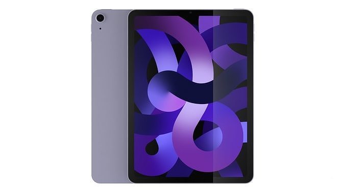 Apple iPad Air 2022 Purple 3D model | CGTrader