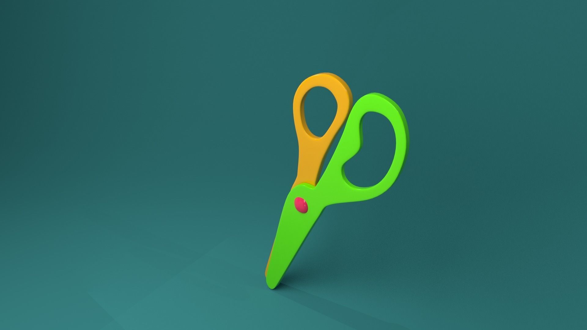 Cartoon Scissor free VR / AR / low-poly 3D model | CGTrader