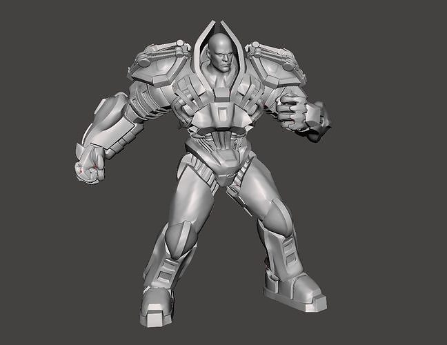 lex luthor 3d model for 3d printing 3D model 3D printable | CGTrader