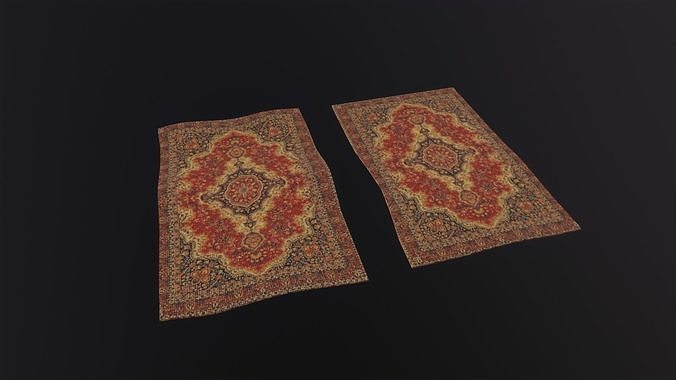 3D model Persian Carpet Design 3D Model VR / AR / low-poly | CGTrader