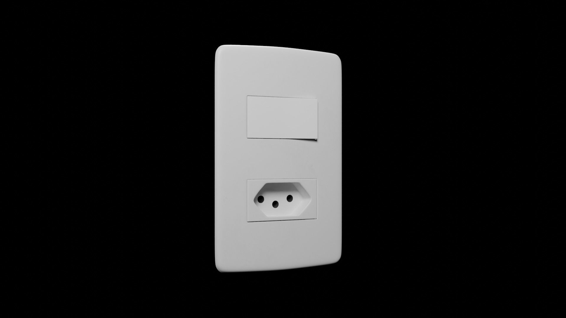 Brazilian Outlet and Switch 3D model | CGTrader