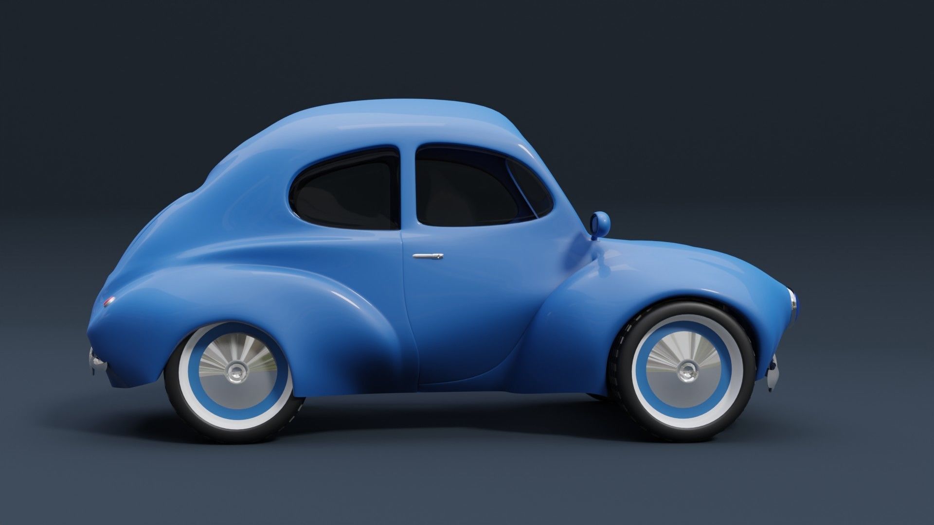 Cartoon Car Pixar Style 3D model | CGTrader