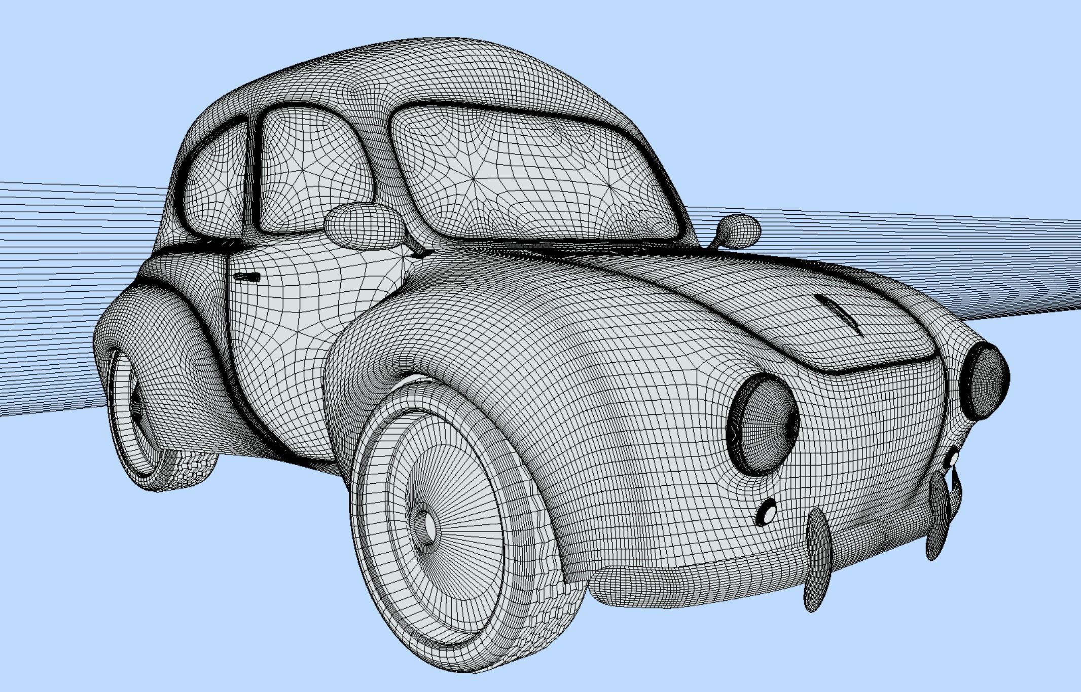 Cartoon Car Pixar Style 3D model | CGTrader