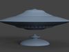 UFO II with stand 3D model 3D printable | CGTrader