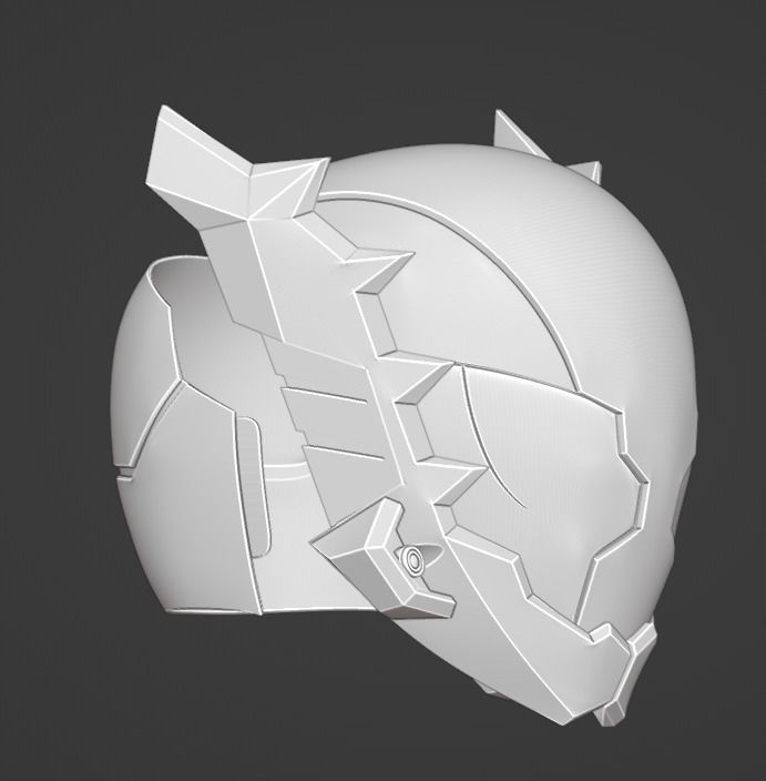 Kamen Rider Rogue 3D printable Cosplay Helmet 3D model 3D printable ...