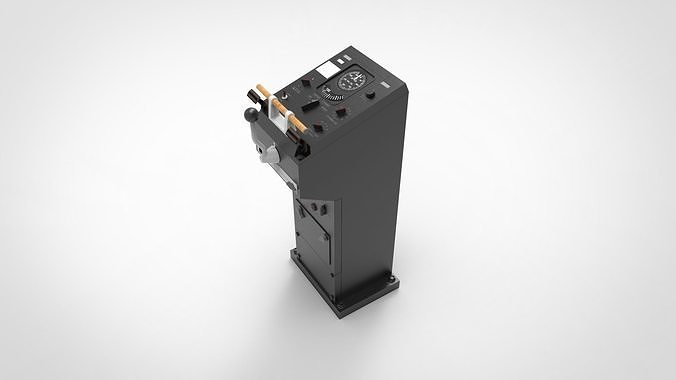 control module aboard a ship 3D model | CGTrader