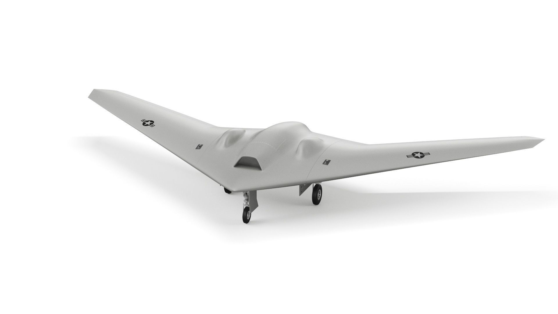 Lockheed Martin RQ-170 Sentinel UAV Drone US Version 3D model | CGTrader