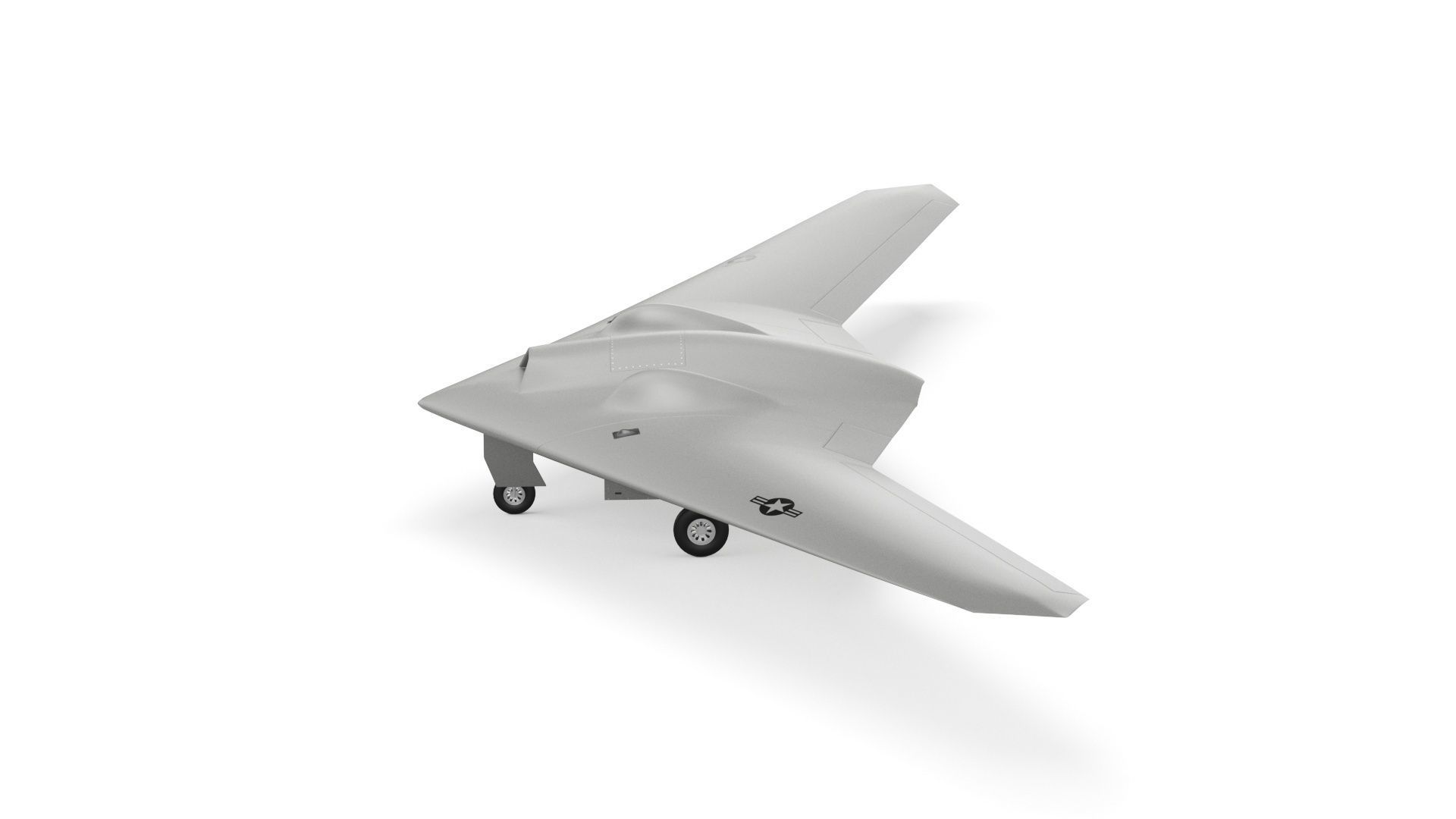 Lockheed Martin RQ-170 Sentinel UAV Drone US Version 3D model | CGTrader