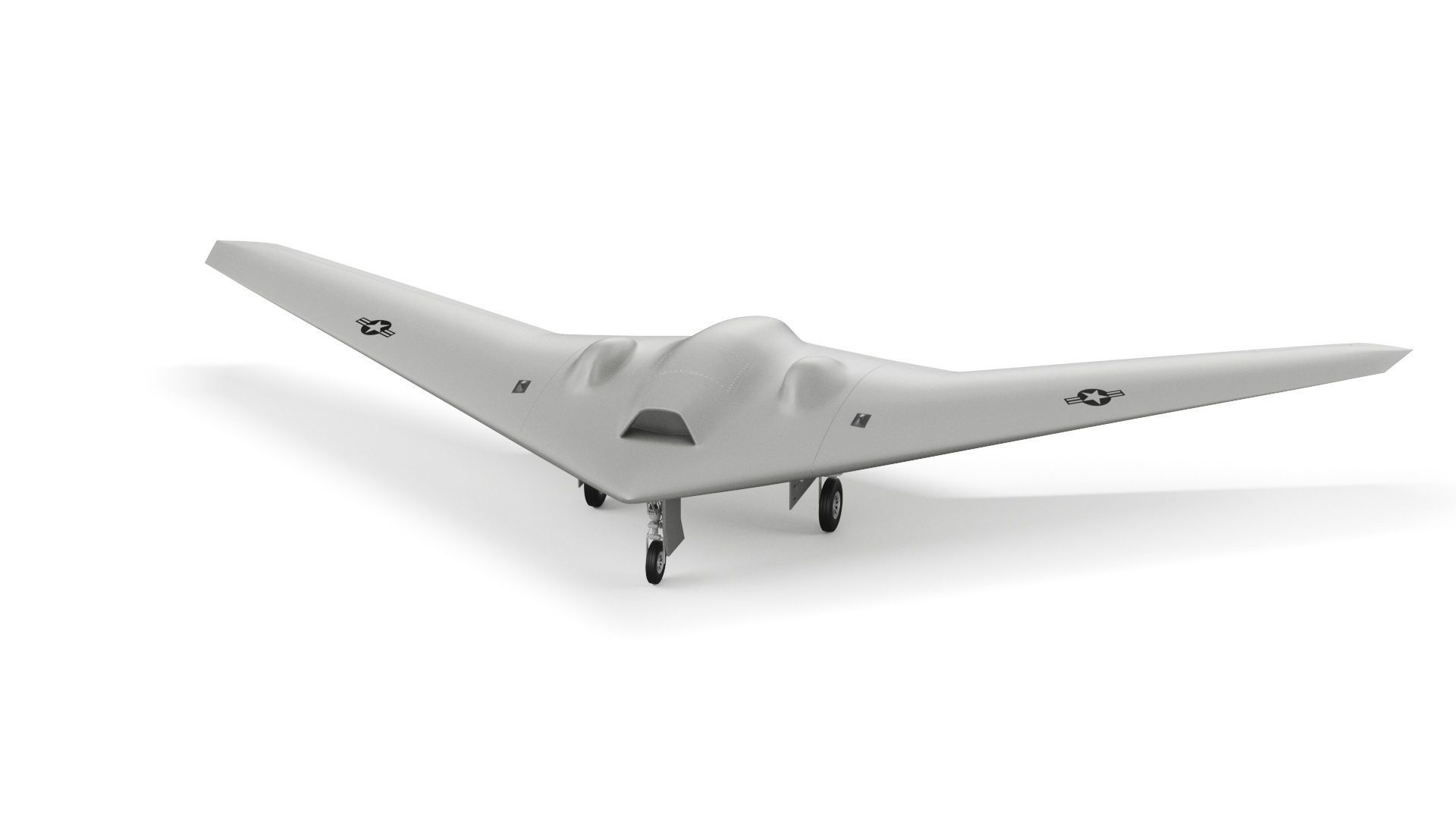 Lockheed Martin RQ-170 Sentinel UAV Drone US Version 3D model | CGTrader