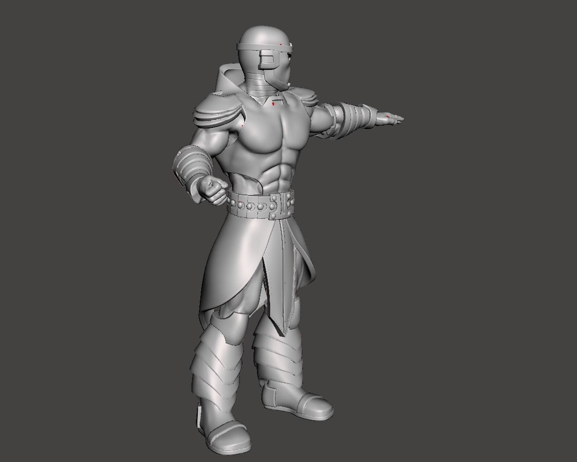 monarch 3d model standing action for 3d print 3D model 3D printable ...