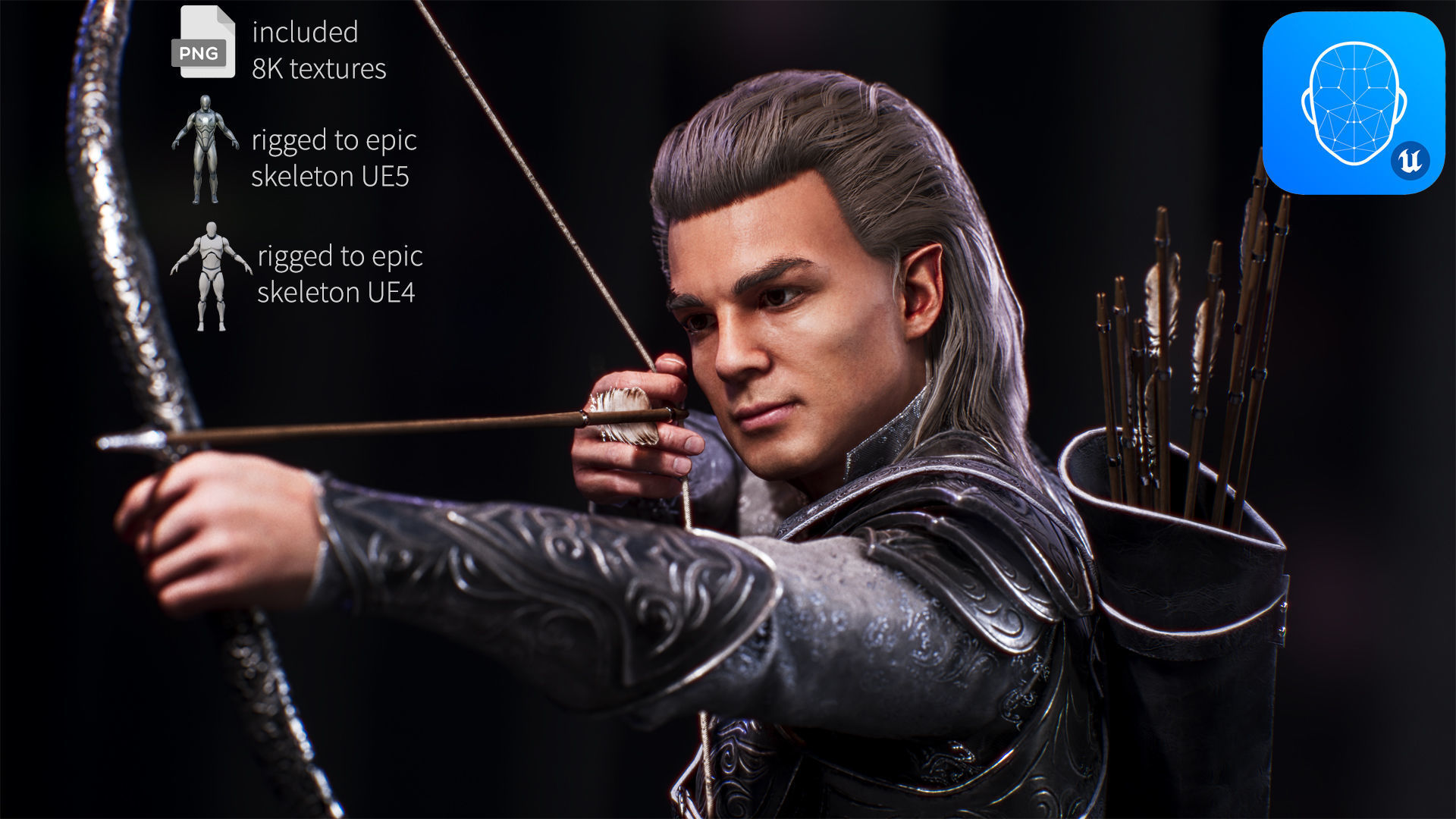 3D model Elf Angrod VR / AR / low-poly | CGTrader