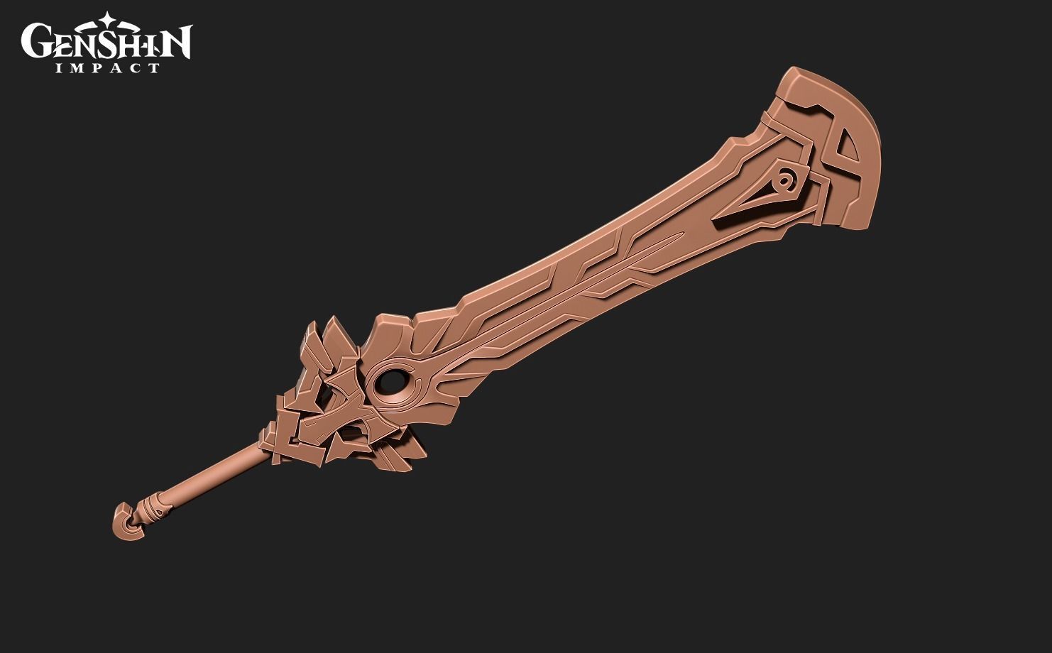 Genshin impact - Dehya Beacon of the Reed Sea 3D model 3D printable ...