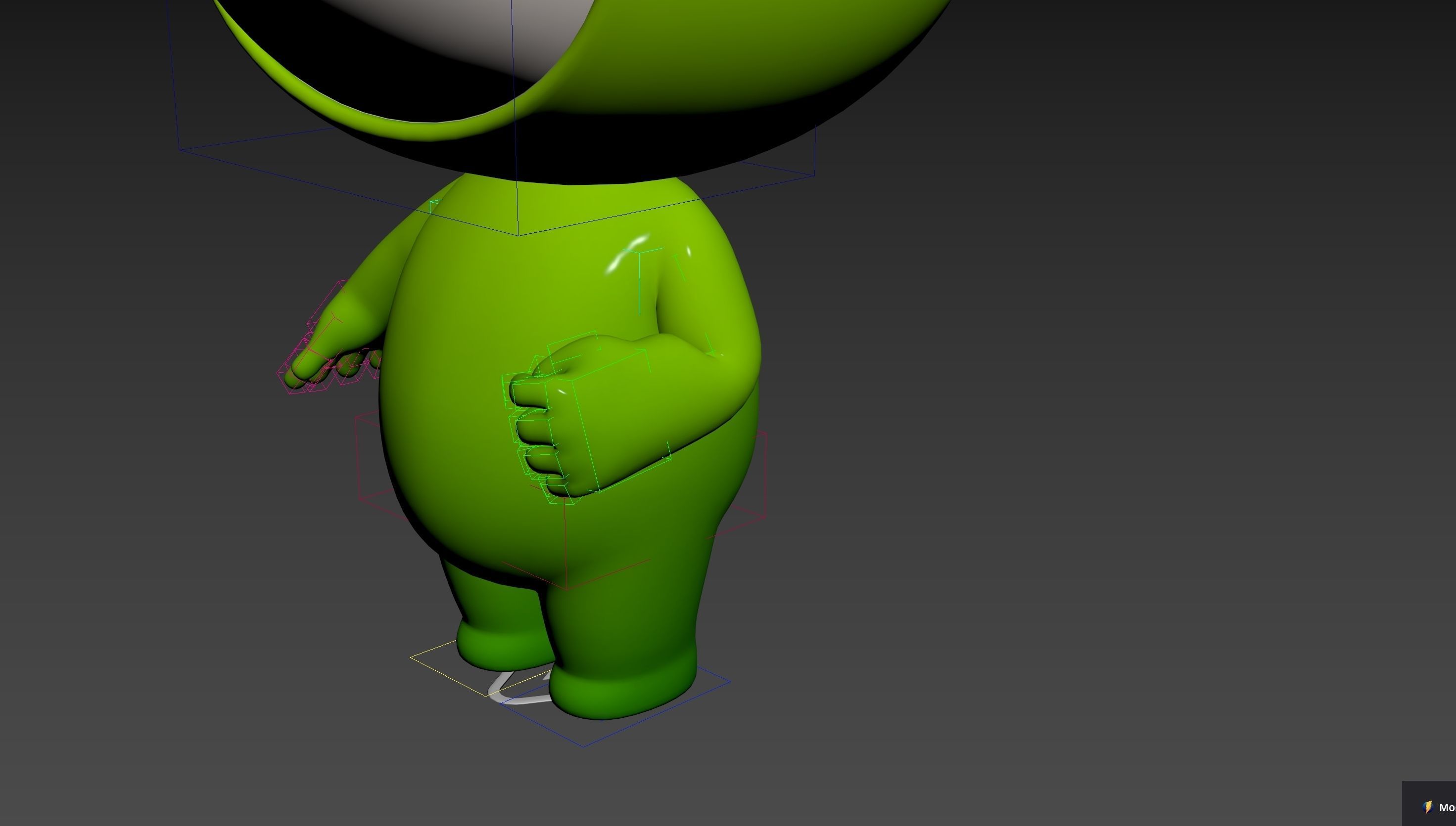 Character267 Rigged Mascot 3D model rigged | CGTrader