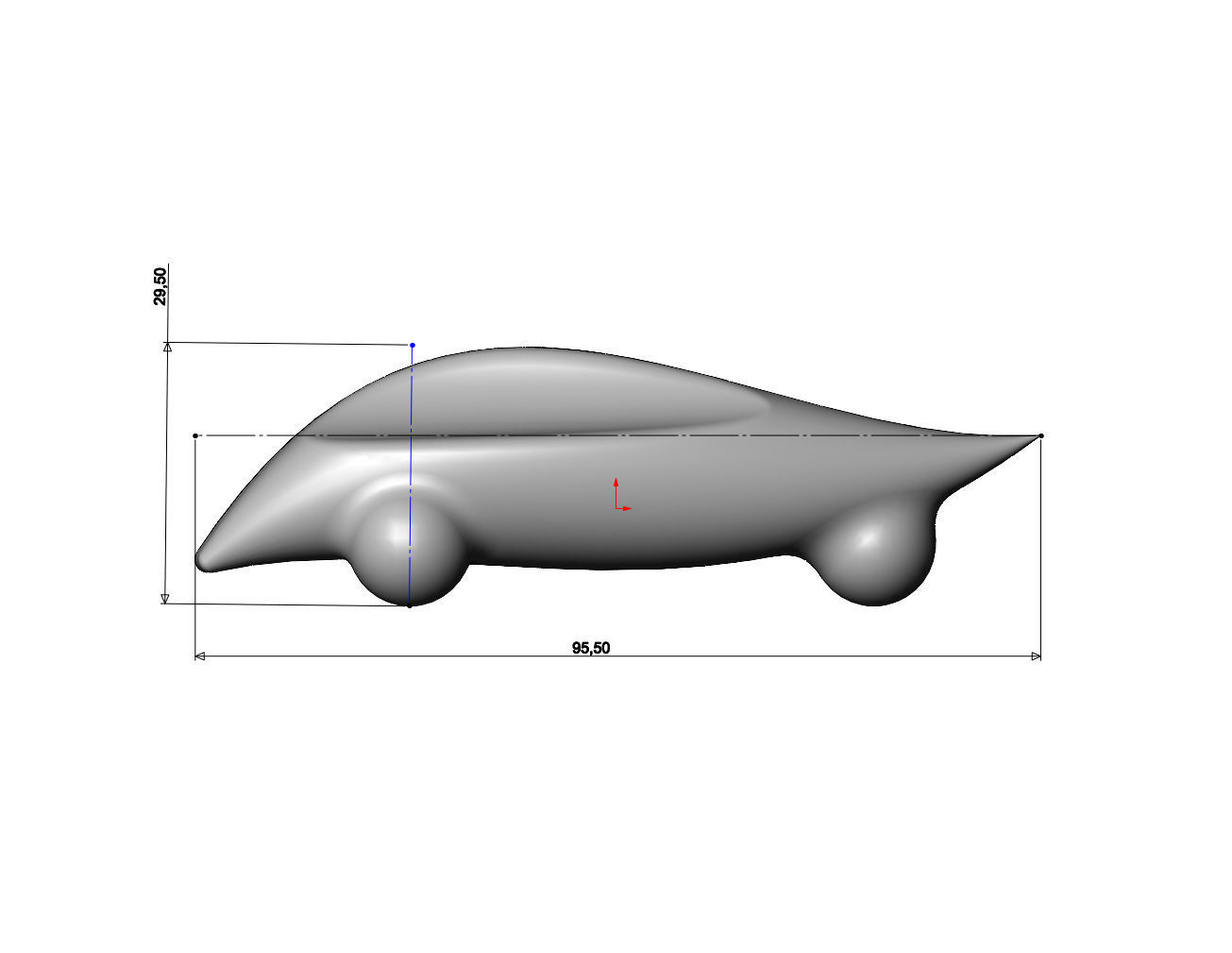 Miniature vehicle automotive speed sculpture N002 3D model 3D printable ...