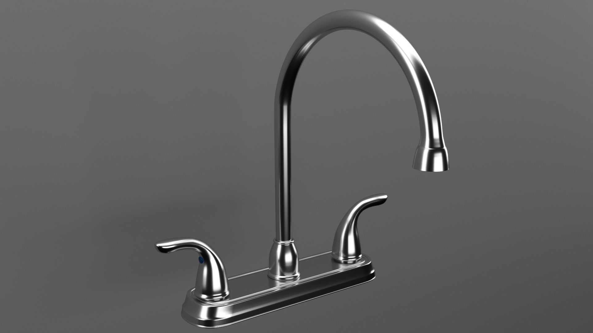 Kitchen-Sink-faucet 3D model 3D model | CGTrader