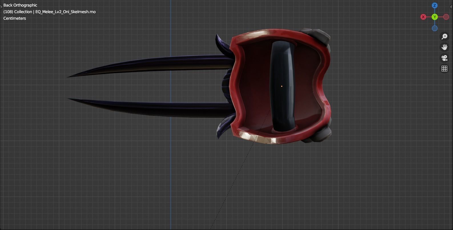 VALORANT ONI KNIFE 3D model 3D printable | CGTrader