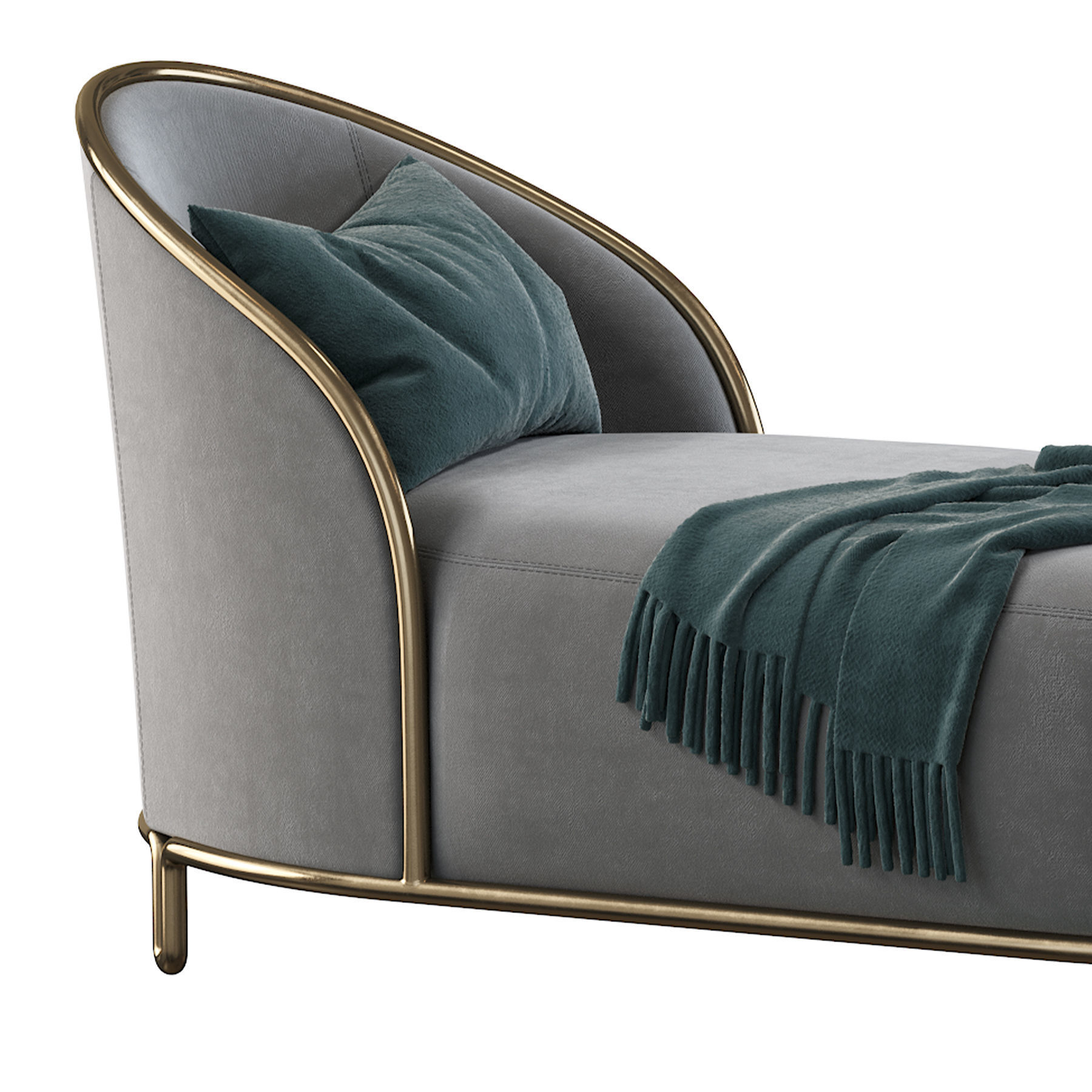 Clan Milano World PIPE Chaise lounge 3D model | CGTrader
