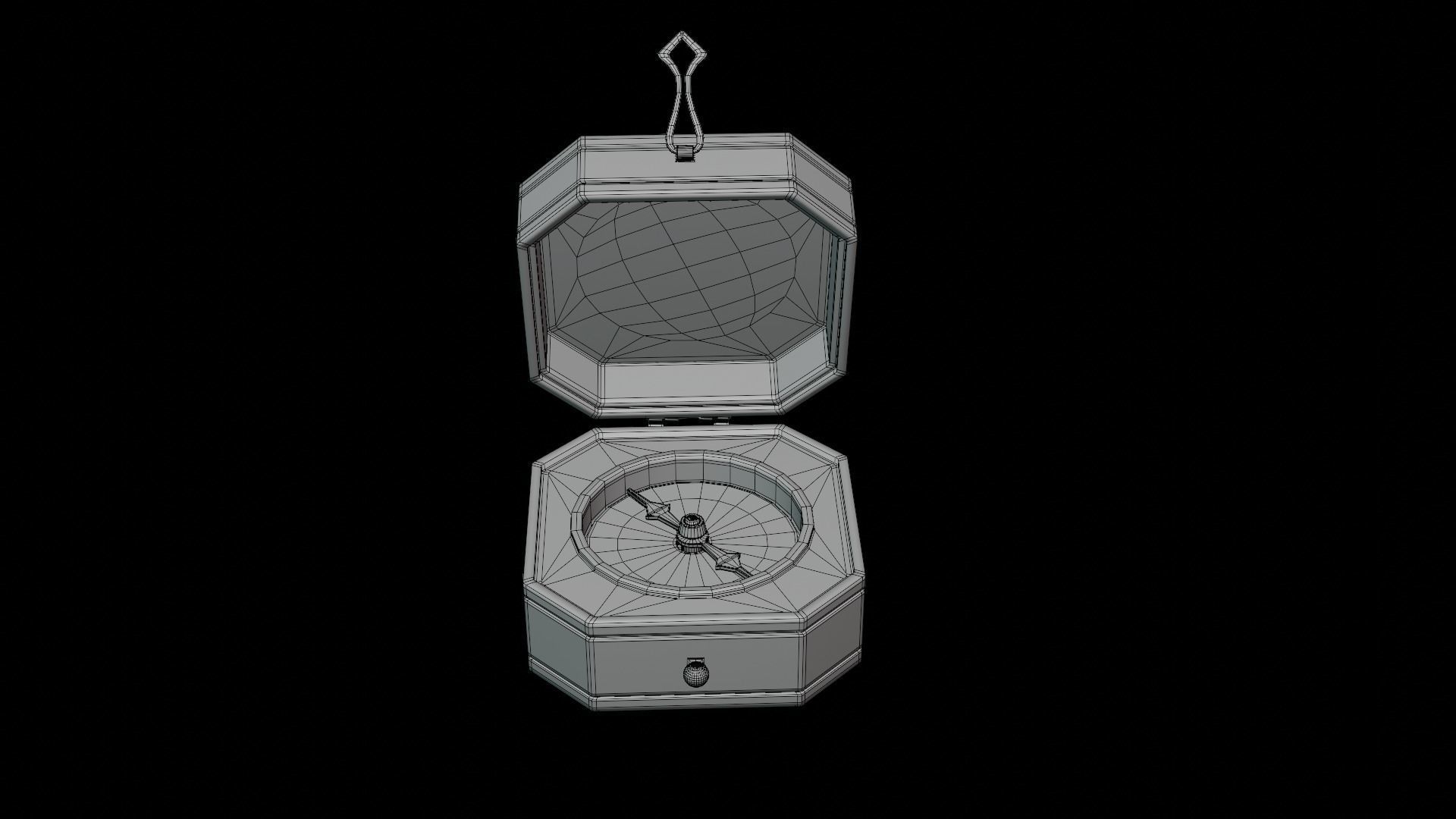 3D model Pirate Compass VR / AR / low-poly | CGTrader