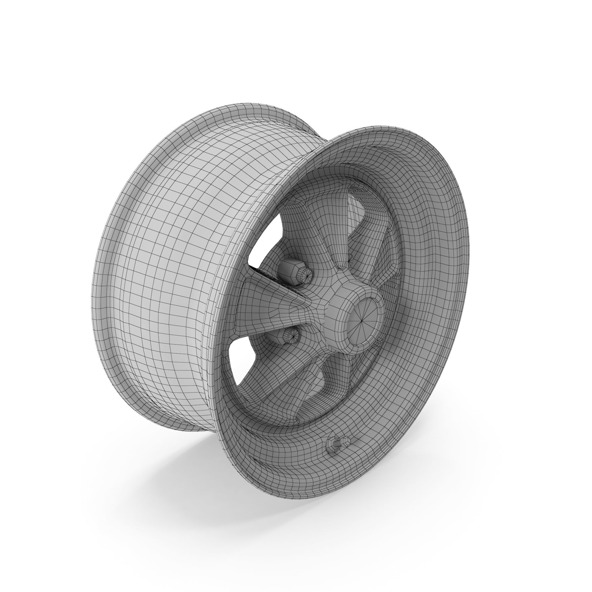 3D model Legendary Wheel Co Shelby GT350 Alloy Wheel Cast Machined VR ...